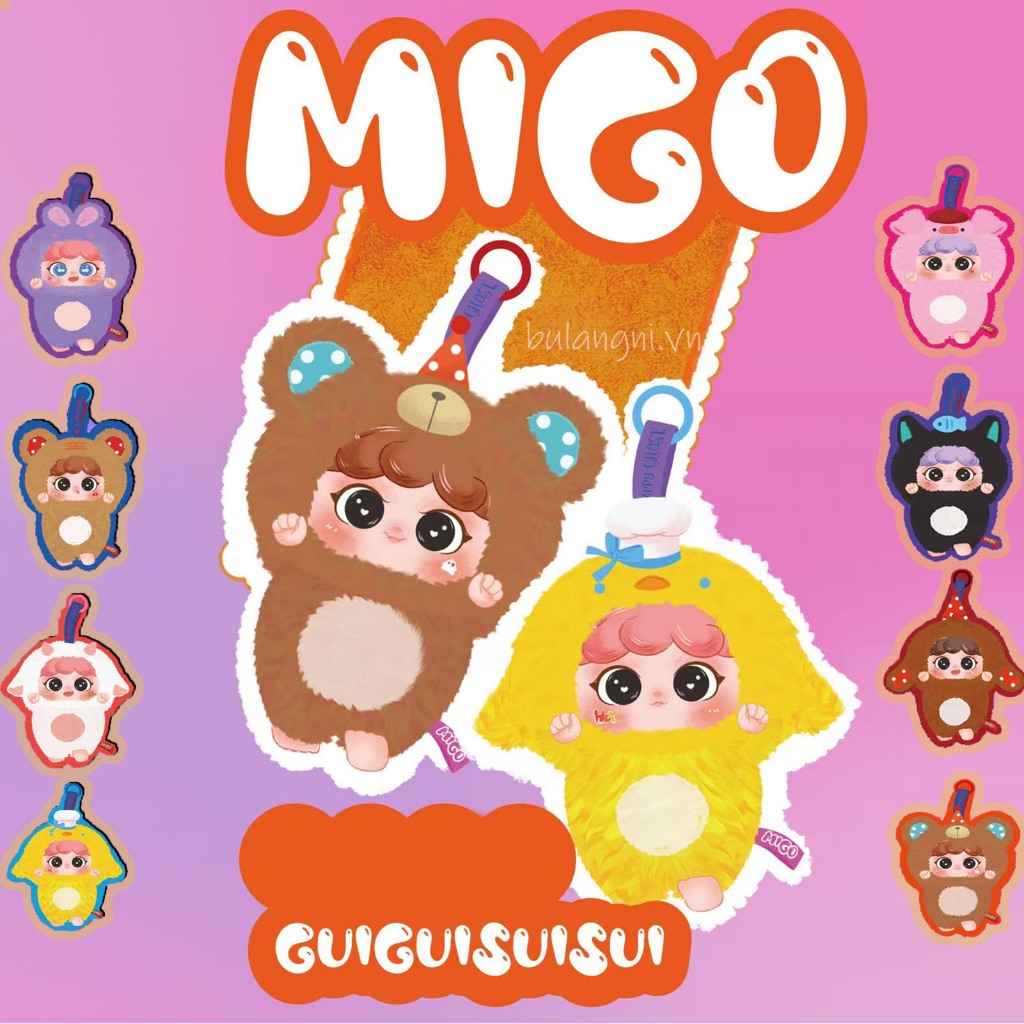 Migo Animal Party Hộp mù sang trọng | Hộp mù MIGO V1/V2 /V3/V4/V5 /V6 1 ...
