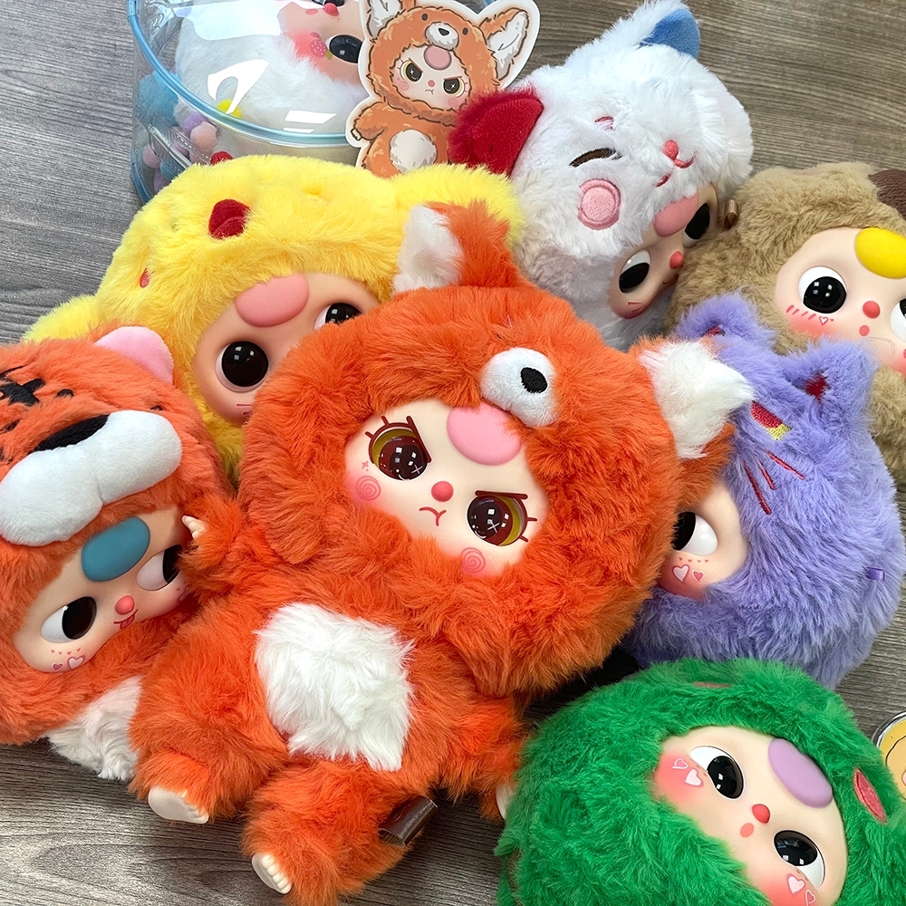 ️Baby Three V3/V2/V1 Plush blind box set of 6 boxes ️Baby Three cung ...