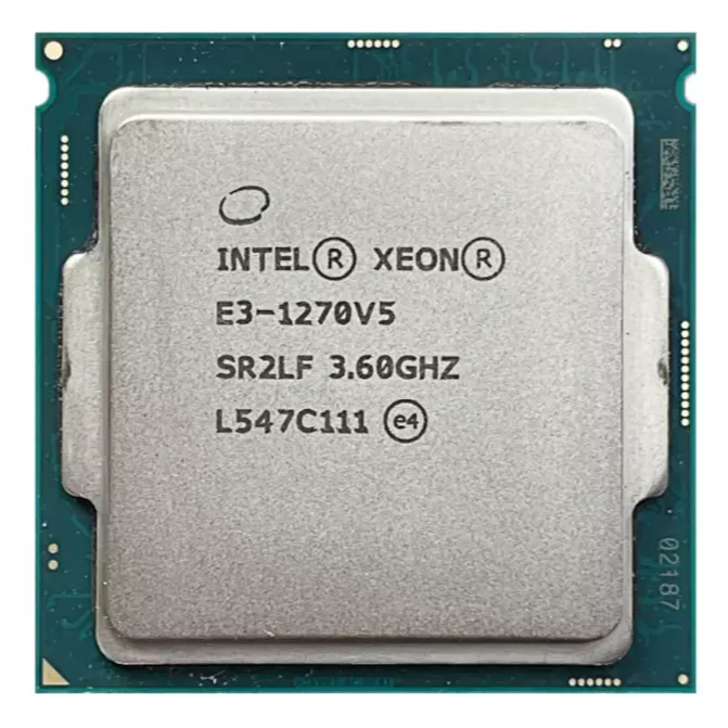 Xeon E3-1270 v5 SR2LF 3.60GHz Base 4.00GHz Max 8MB Quad Core LGA1151 Bộ ...