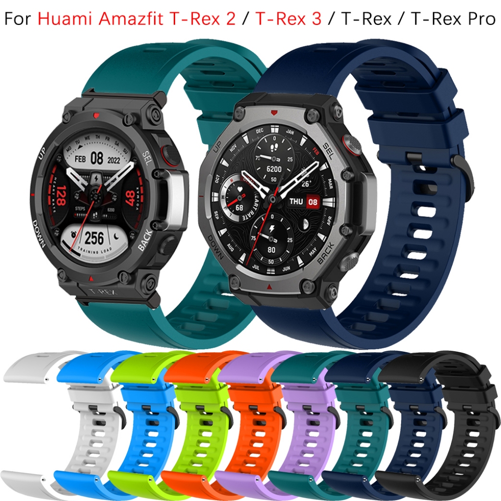 Dây đeo silicon mềm cho Huami Amazfit T-Rex / T Rex Pro / T-Rex 2 / T ...