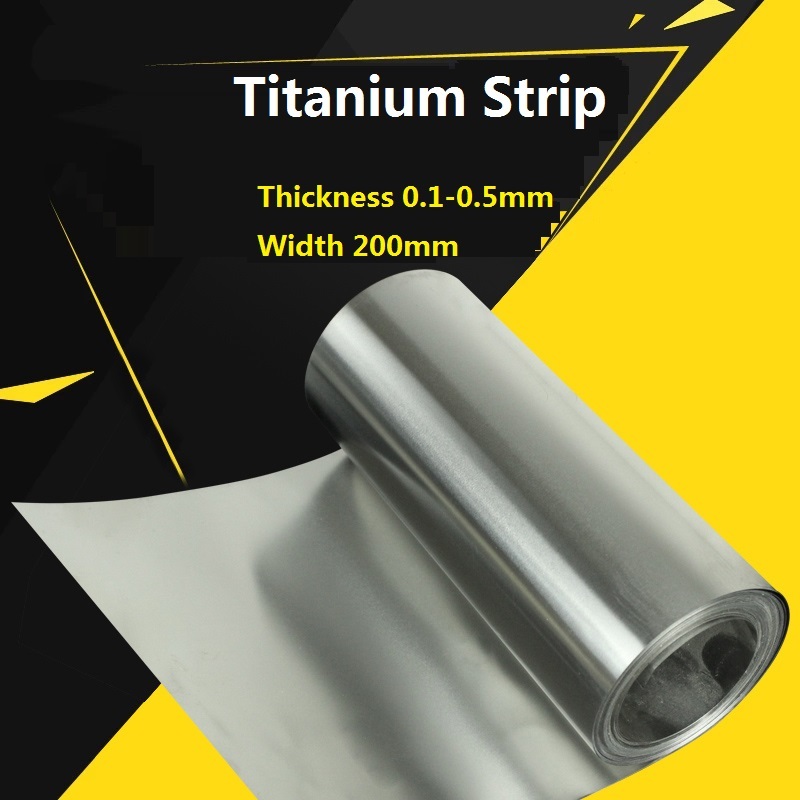 Dải titan 0,1-0,5mm Titan Lá Titan Da Titan Tấm Titan Cuộn Titan ...