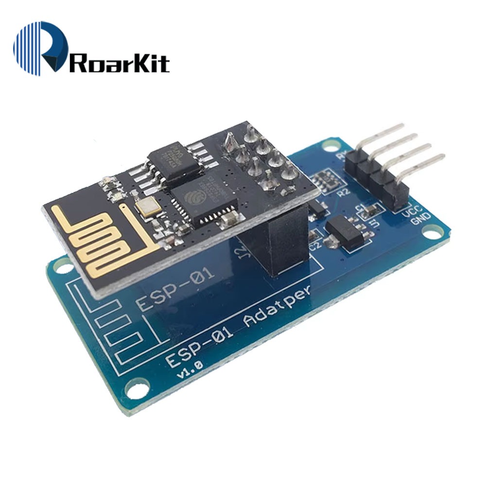 Esp8266 ESP-01 Mô-đun chuyển đổi không dây WiFi nối tiếp 3.3V 5V Esp01 Bộ chuyển đổi PCB đột phá ...