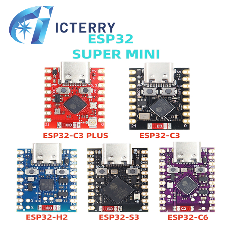Esp32-c3 ESP32-S3 ESP32-H2 ESP32-C6 Ban Phát Triển ESP32 C3 SuperMini WiFi Bluetooth ESP32C3 Ban ...