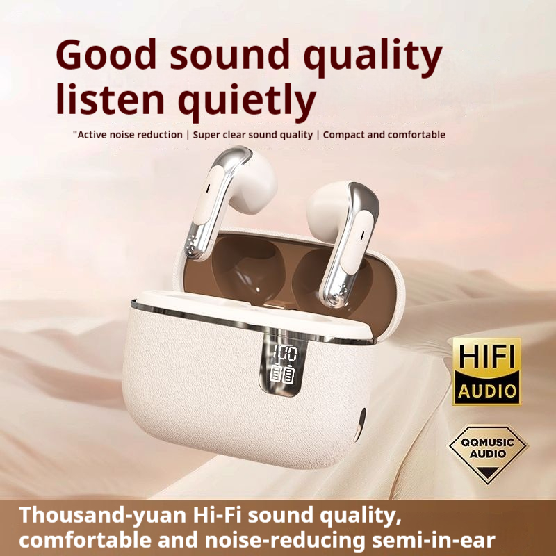 Tai nghe không dây TZUZL Khử tiếng ồn Tai nghe Bluetooth 5.4 ENC có màn hình LED Cuộc gọi HD Tai ...