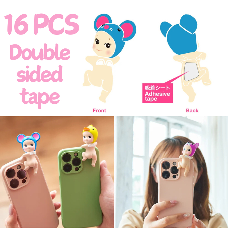 16chiếc sonny angel thay thế băng keo hai mặt Nano Độ nhớt mạnh Phụ ...