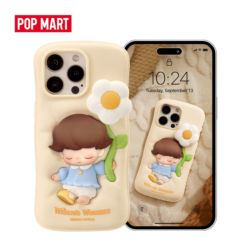POP MART DIMOO Weaving Wonders Series-Phone Case for iPhone 15 / 16 Pro ...