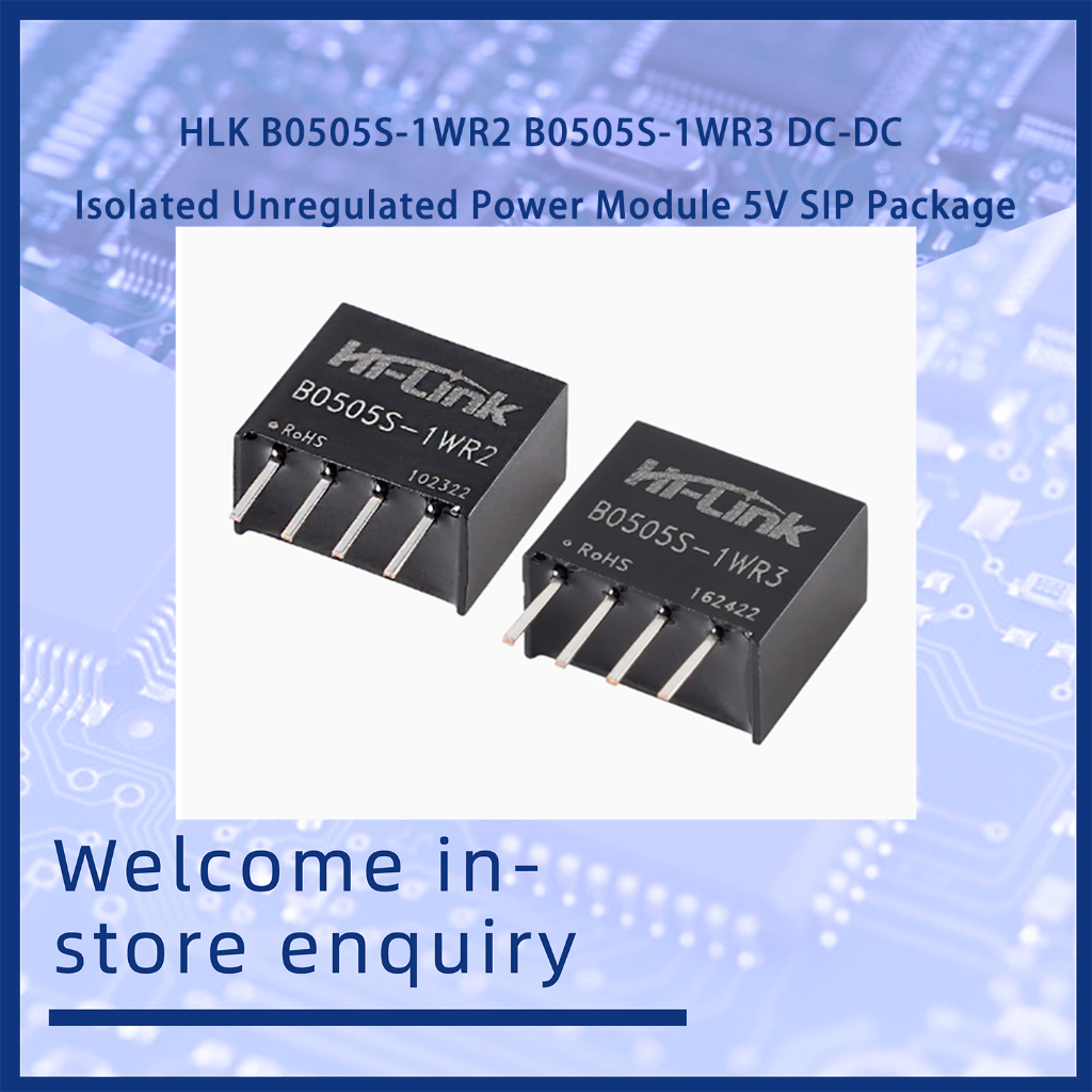 Hlk B0505S-1WR2 B0505S-1WR3 DC-DC Mô-đun nguồn không kiểm soát cách ly ...