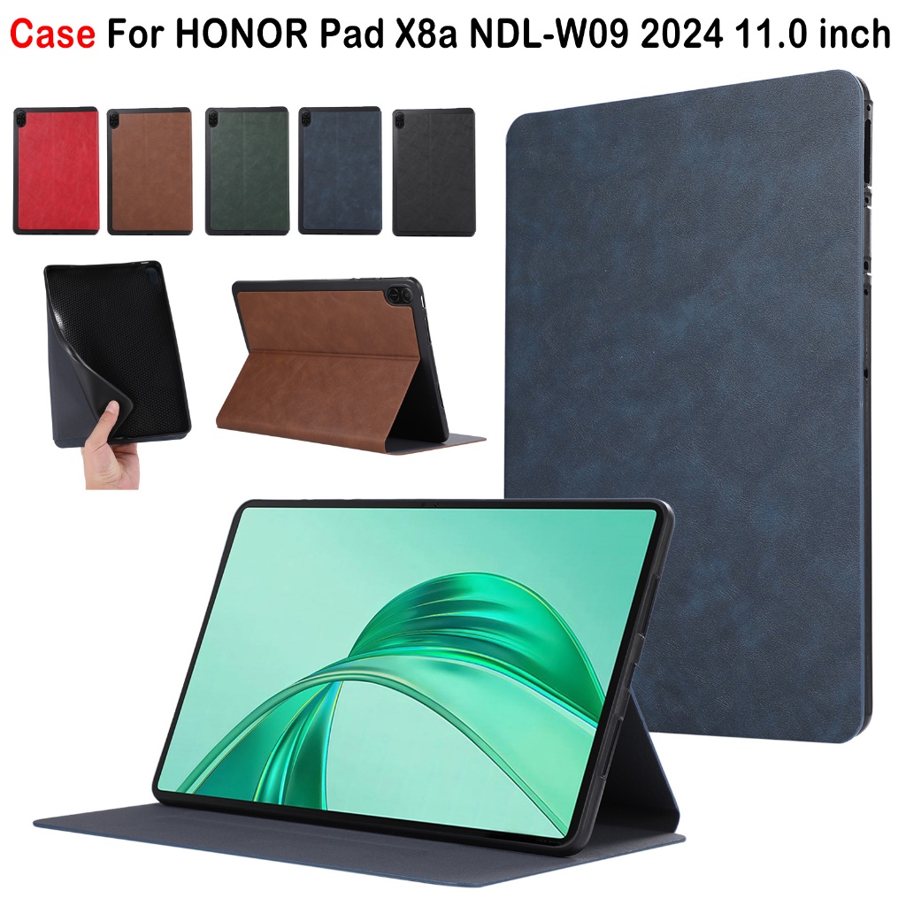 Dành Cho HONOR Pad X8a NDL-W09 2024 11.0 inch Da PU Chất Lượng Cao Đứng ...