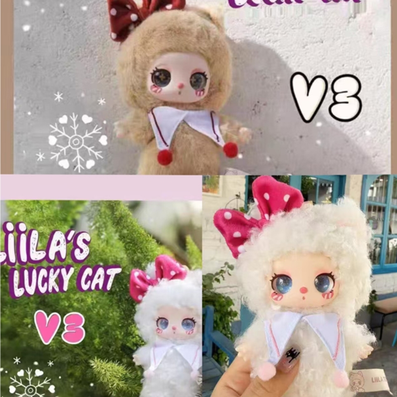 8 Chiếc Liila V3 Lucky Cat Blind Box Sang Trọng Cho Bé Ba | Shopee Việt Nam