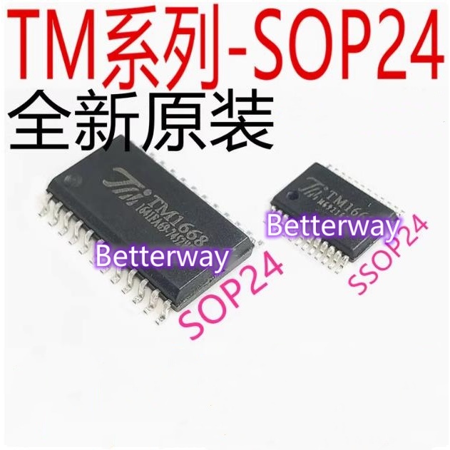 10 Chiếc Chính Hãng TM1668 SM1668 TM1621D TM1624 TM1639 TM1722 SOP24 SSOP24 Mới Chính Hãng ...