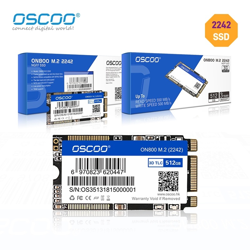 OSCOO Ssd M.2 128GB 256GB 512GB 1TB Ổ Cứng HDD M2 HD 2242 M.2 SATA disco duro Ssd Cho Máy Tính ...