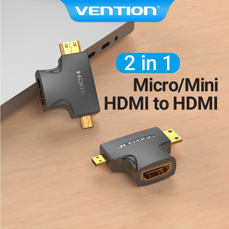 Bộ chuyển đổi HDMI Vention Mini HDMI Micro HDMI Sang Cổng HDMI 4K@30HZ ...