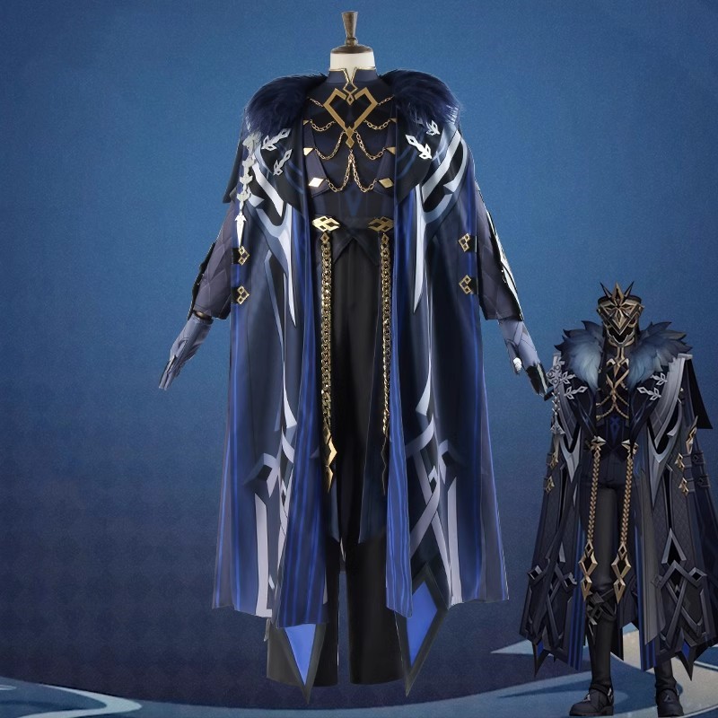 Genshin Impact II Capitano Cos Trang Phục Fatui Đội Trưởng Trọn Bộ Trò ...