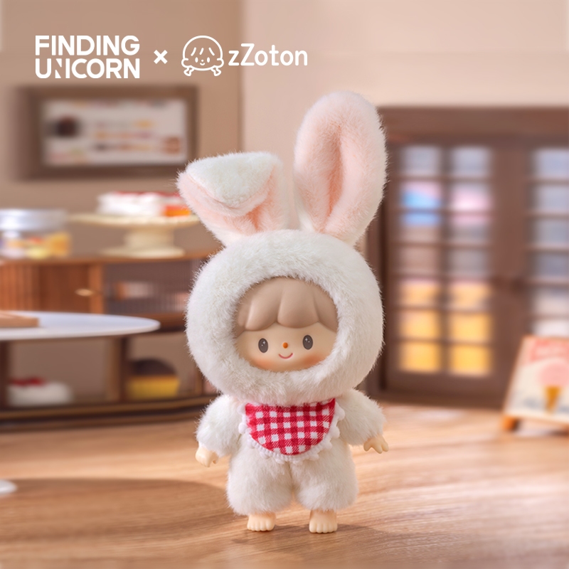 FINDING UNICORN zZoton Delicious Bunny Series Blind Box（Whole Set 6PCs ...