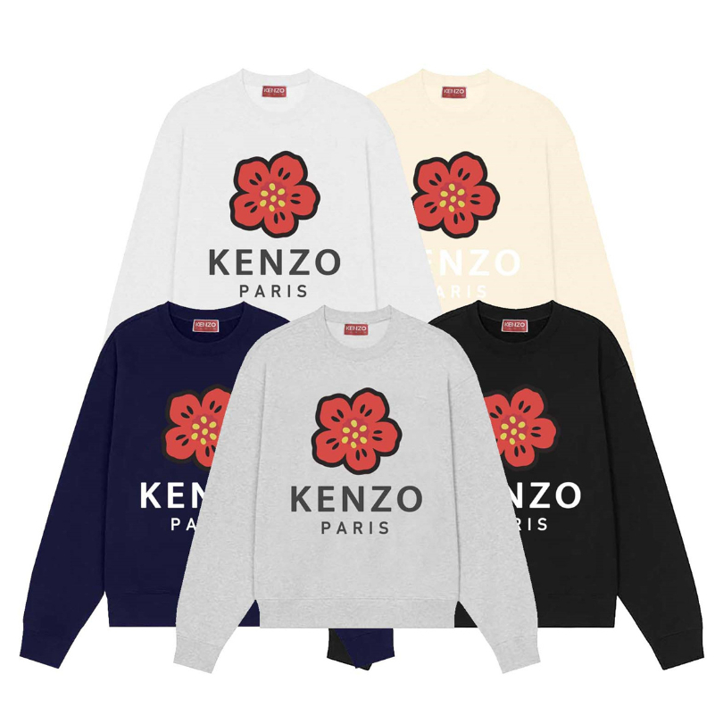 LOGO hoa ngực Kenzo Takada2024 áo hoodie hoa mới 'BOKE FLOOR 'ÁO THUN ...