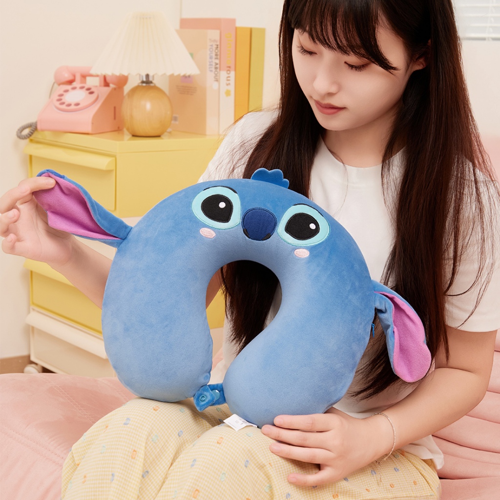 Gối sang trọng cổ chữ U mềm mại và thoải mái Miniso Lilo & Stitch dành ...