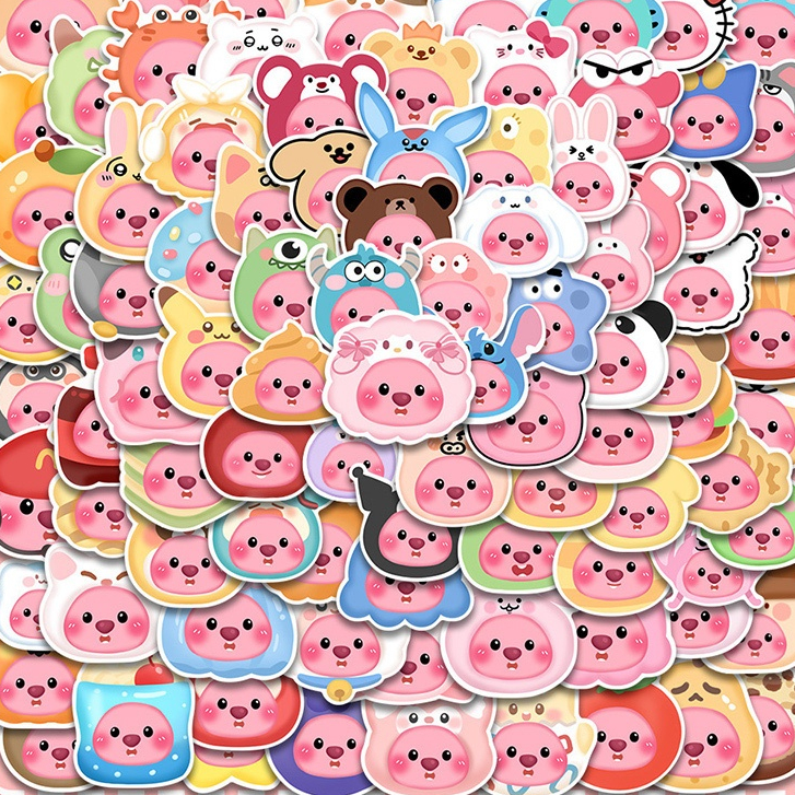 🍥jellycuty🍥120 sticker Loopy nhân vật hoạt hình cắt sẵn không trùng ...