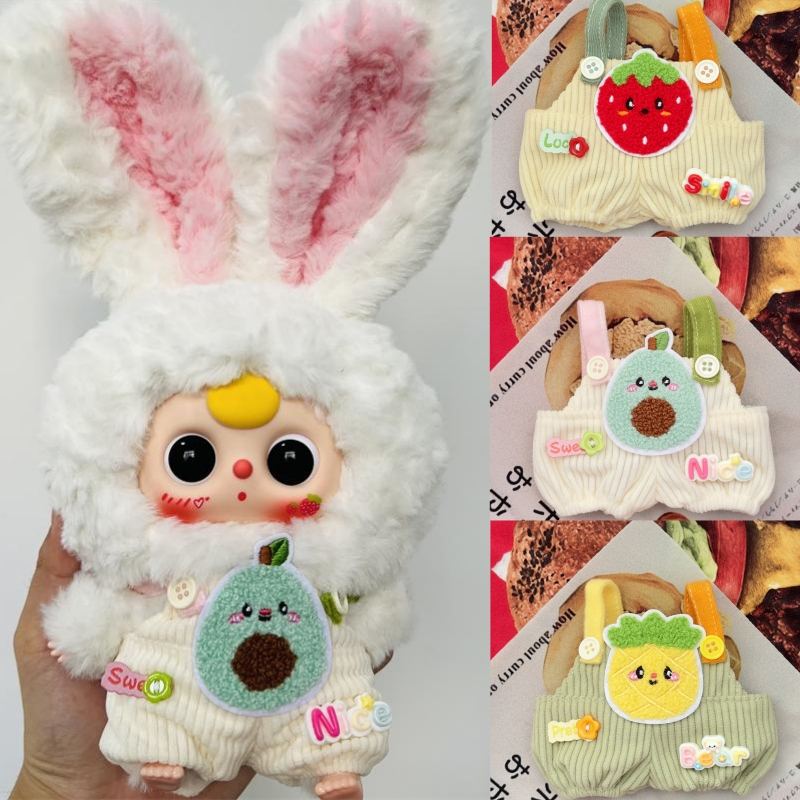 Quần Áo Búp Bê Cho Bé Ba Thỏ / 20cm Cotton Búp Bê Treo Trang Phục Đồ ...