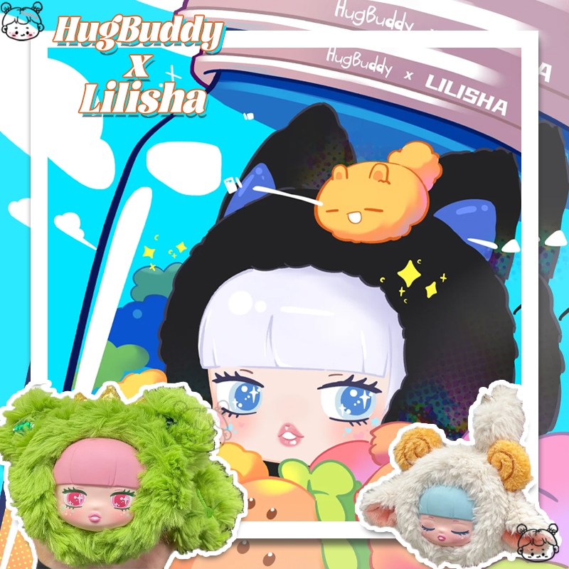 Hugbuddy x Lilisha Búp Bê Sang Trọng Sưu Tập Búp Bê Mù Hộp Ngẫu Nhiên 1 ...