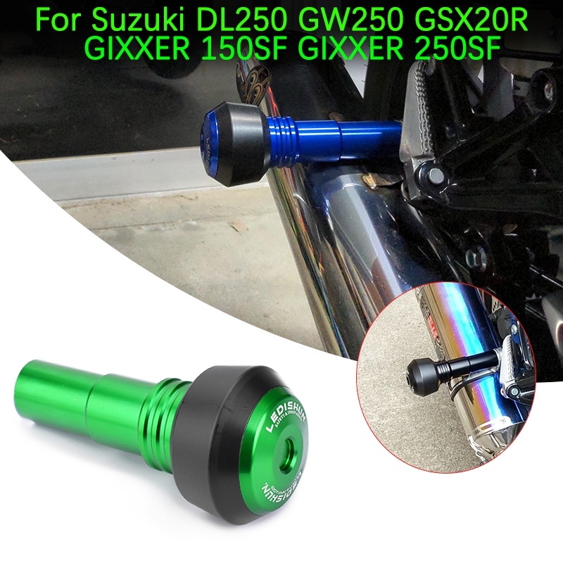 Phụ Kiện Xe Máy Khung Xả Chống Rơi Thanh Trượt Bảo Vệ Tai Nạn Cho Suzuki DL250 GW250 GSX20R ...