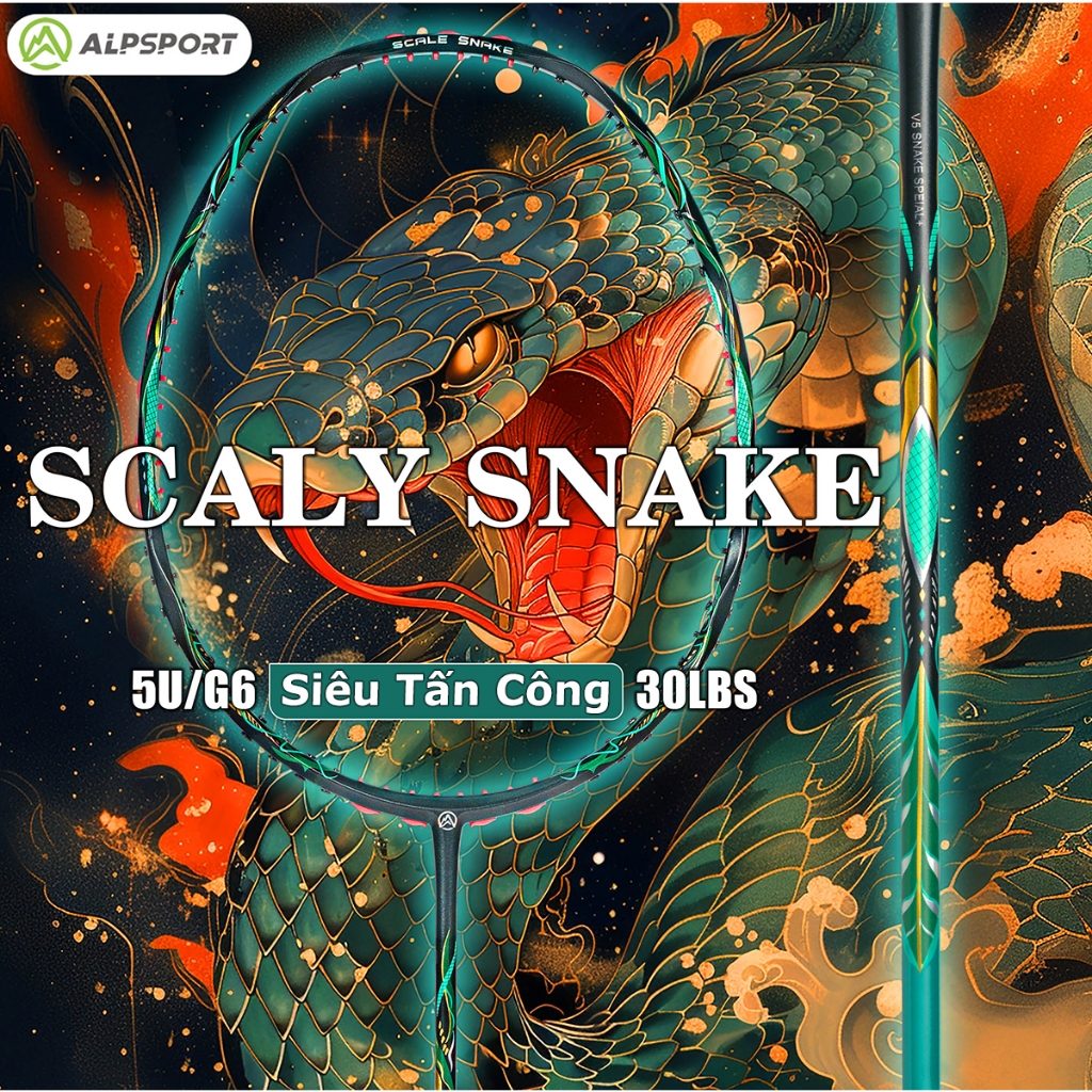 ALP V5 Scaly Snake Rắn 13.6KG 5U G6 Khung Sóng 100% Chính Hãng Sợi ...