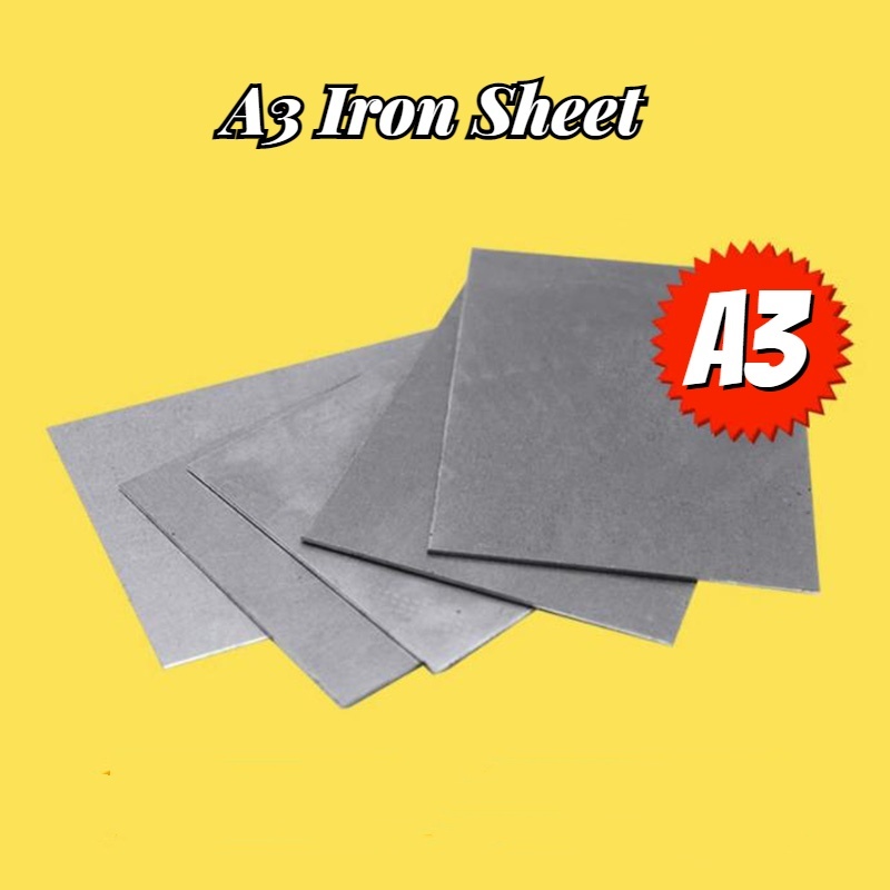A3 Tấm Sắt Gia Công Tấm Mạ Kẽm Tùy Chỉnh Tấm Sắt Tấm Sắt Q235 Tấm Thép Cán Lạnh Cắt Laser Độ Dày ...