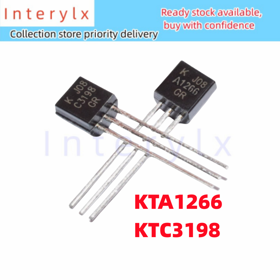 10 Cái / lốc KTA1266 KTC3198 A1266 C3198 Bộ khuếch đại tiếng ồn thấp Triode | Shopee Việt Nam