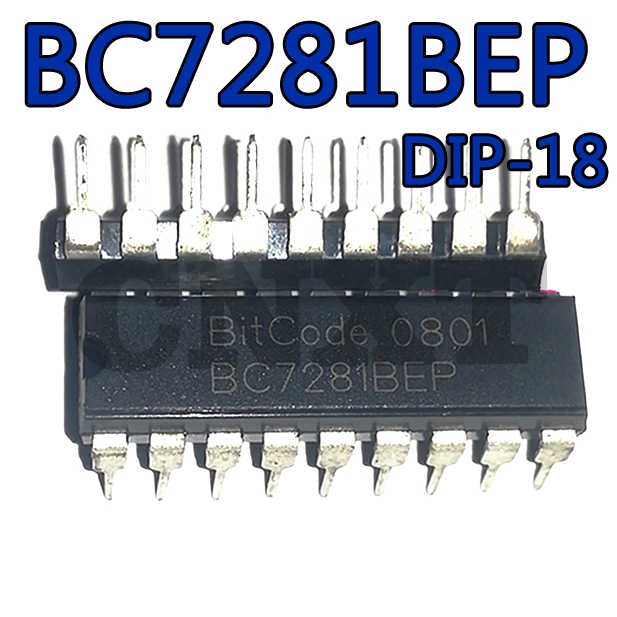 Trình điều khiển ống kỹ thuật số Bc7281bep BC7281 In-Line DIP-18 hoàn toàn mới Nguyên bản ...