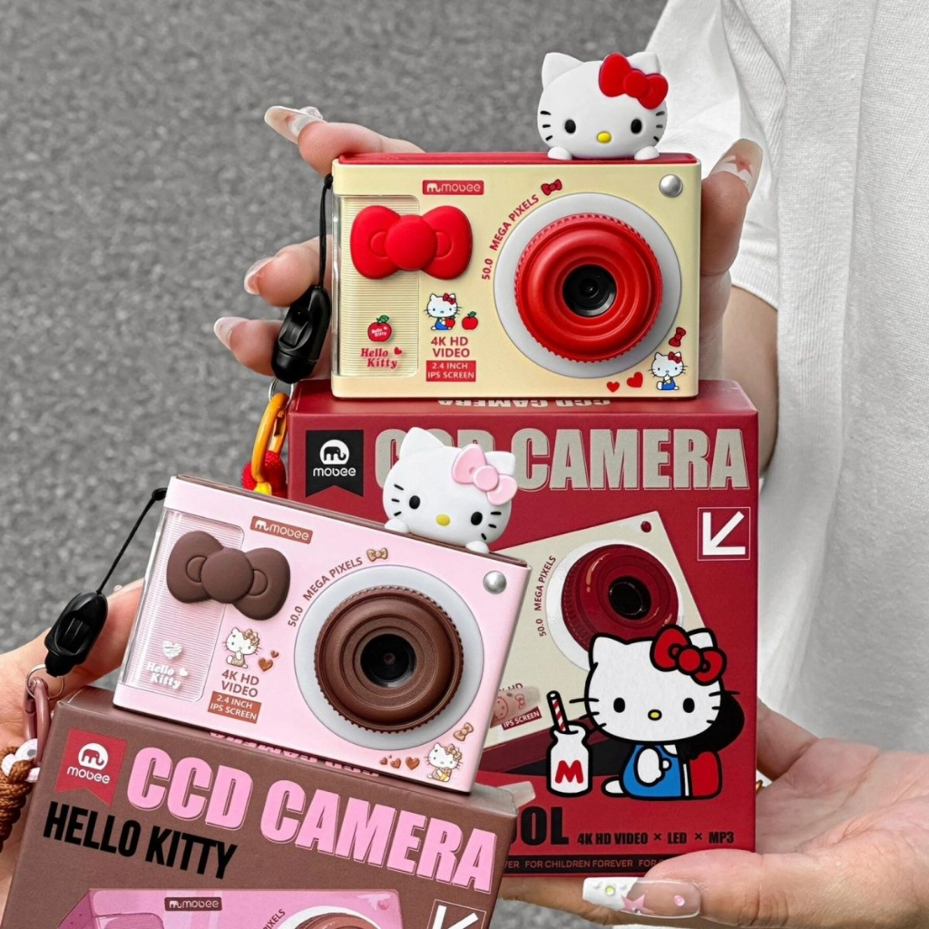 Camera Sanrio Hello Kitty 9600W HD Pixel Mini Di Động Trẻ Em Tích Hợp ...