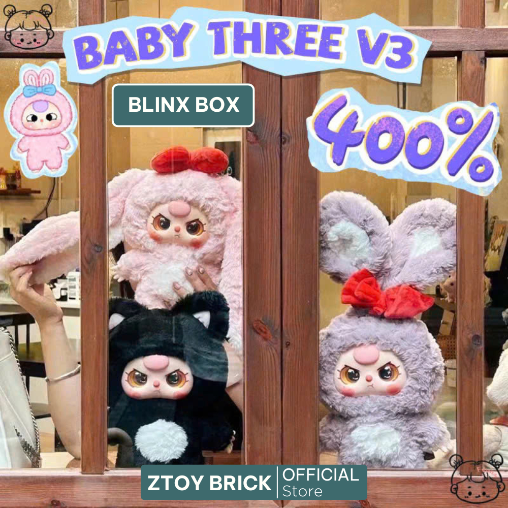 (Có sẵn) Blindbox Baby Three 12 hộp đầy đủ nguyên bản cung hoàng đạo ...