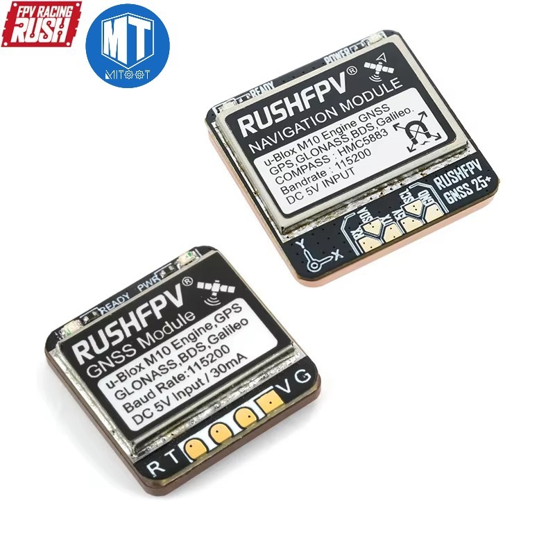 Rushfpv GNSS Pro Mini Micro M10 Mô-đun GPS Tốc độ 10HZ Ăng-ten gốm tích ...