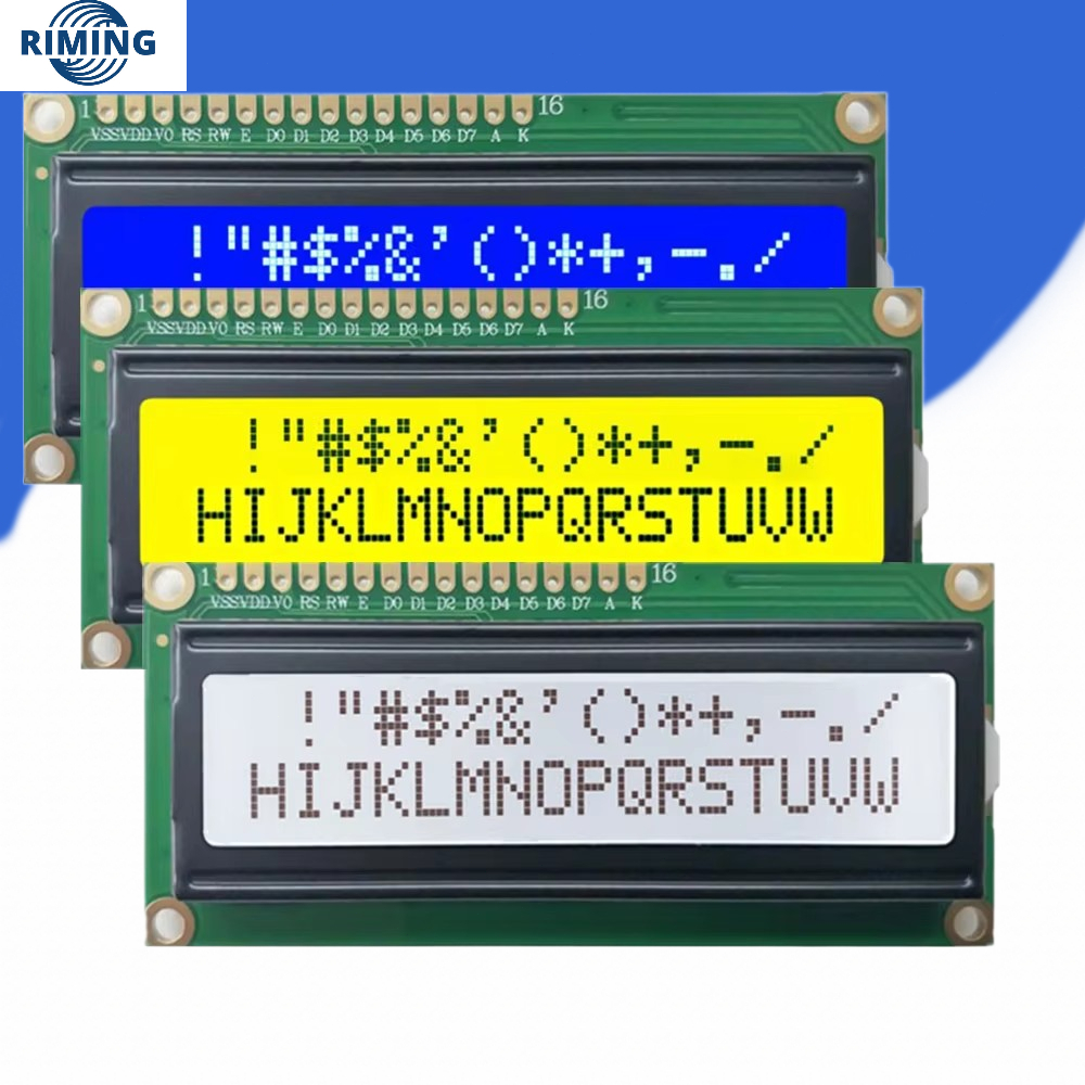 Lcd1602 1604 Mô-đun LCD Màn hình xanh / vàng xanh 16x2 Nhân vật Màn ...