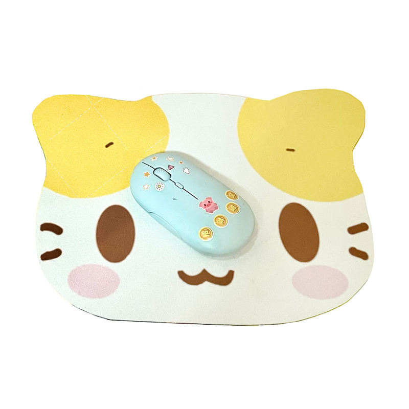 Masyumaro Fluffy Fuwa Nyanko Cat Mouse Pad Anime Head Face Kawaii Thảm ...