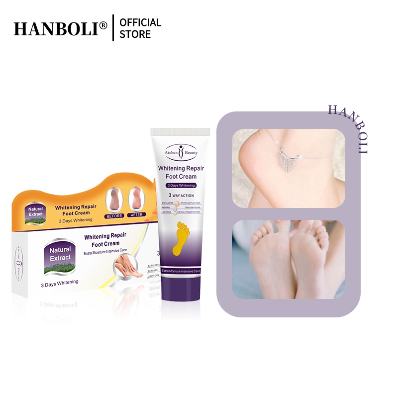 HANBOLI Kem dưỡng chân Trẻ hóa chân Chống nứt chân Dầu bôi trơn mềm ...