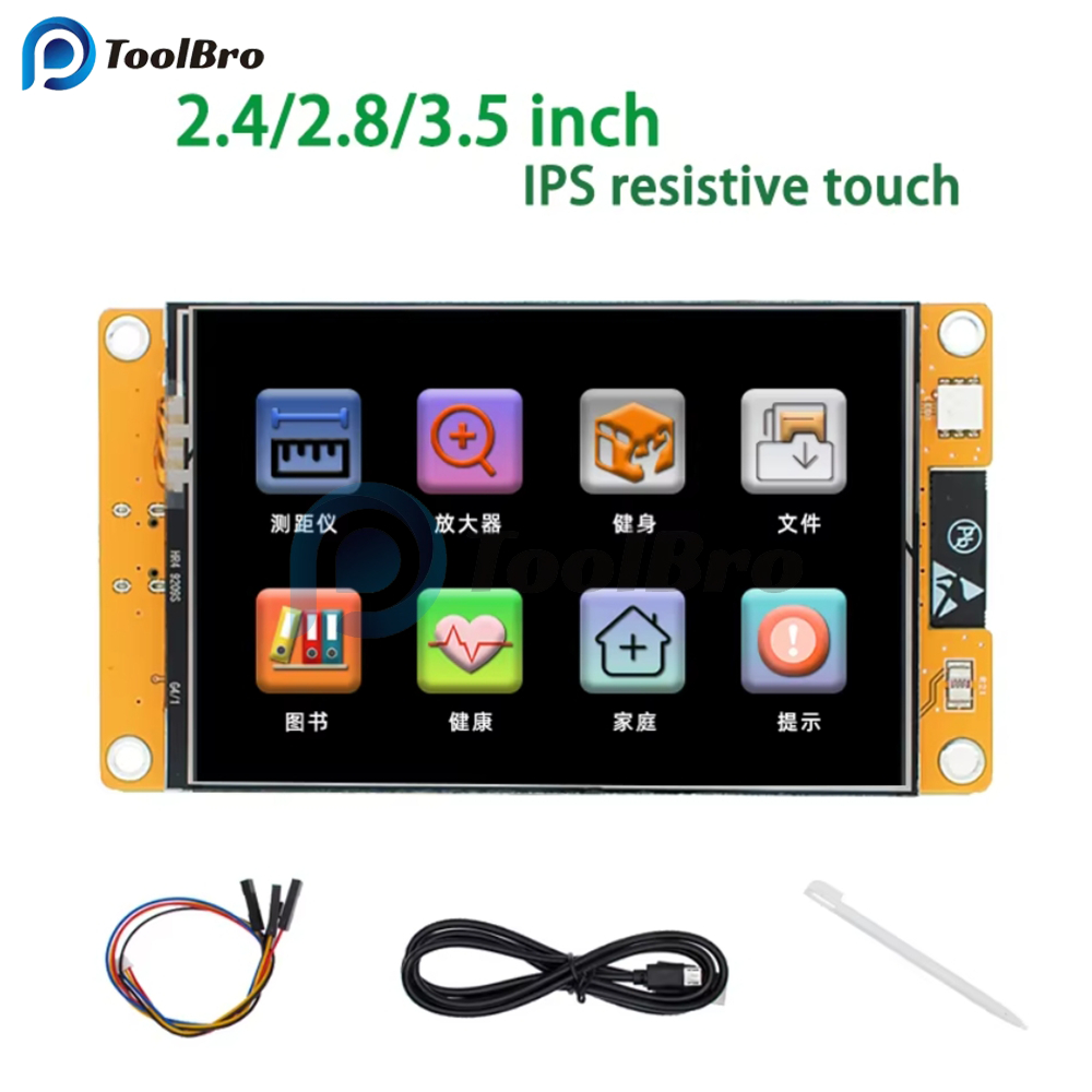 Bảng phát triển WIFI & Bluetooth ESP32 Arduino LVGL 2.4 2.8 3.5 "240 * 320 Màn hình hiển thị ...