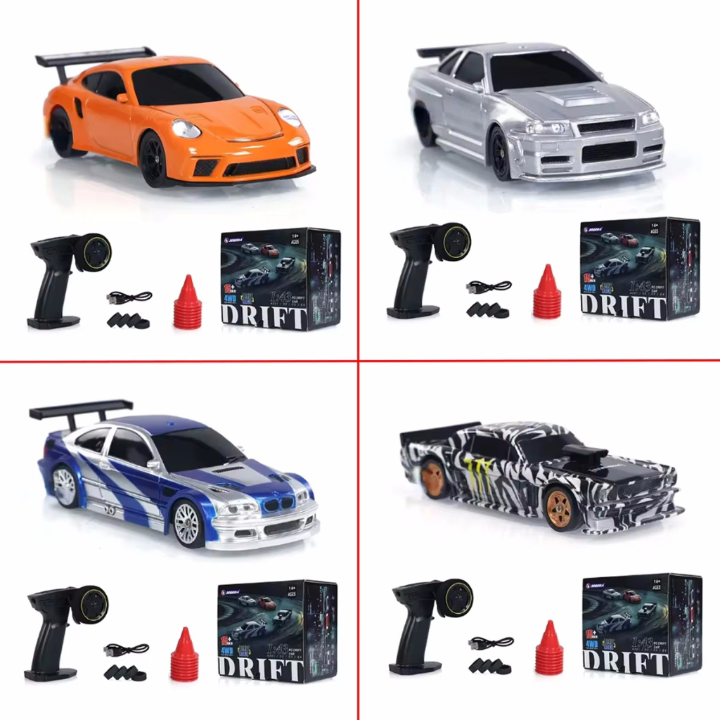 2.4g RC Drift Car 1 / 43 4WD Xe Điều Khiển Từ Xa Tốc Độ Cao Bốn Bánh ...