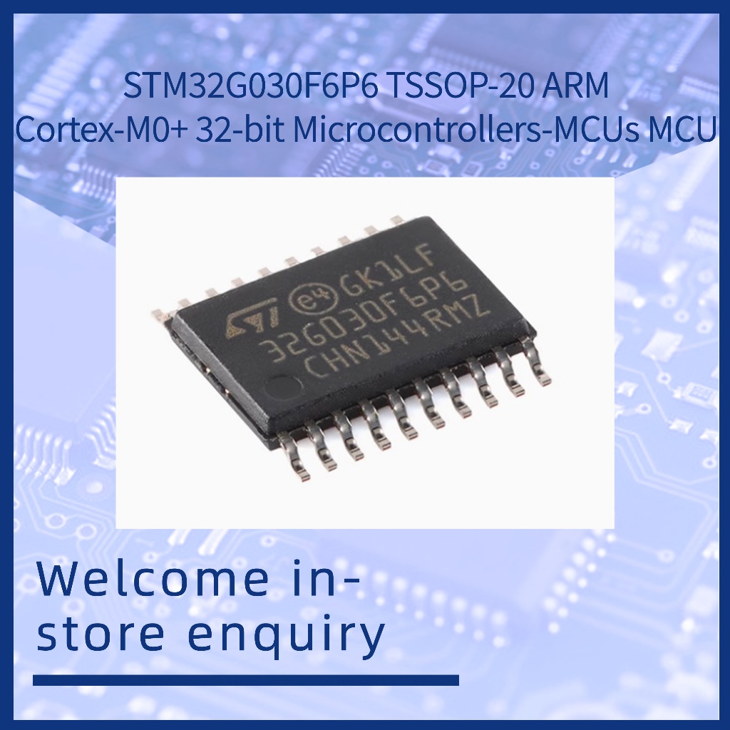 Stm32g030f6p6 TSSOP-20 ARM Cortex-M0 + Bộ vi điều khiển 32-bit-MCUs MCU | Shopee Việt Nam