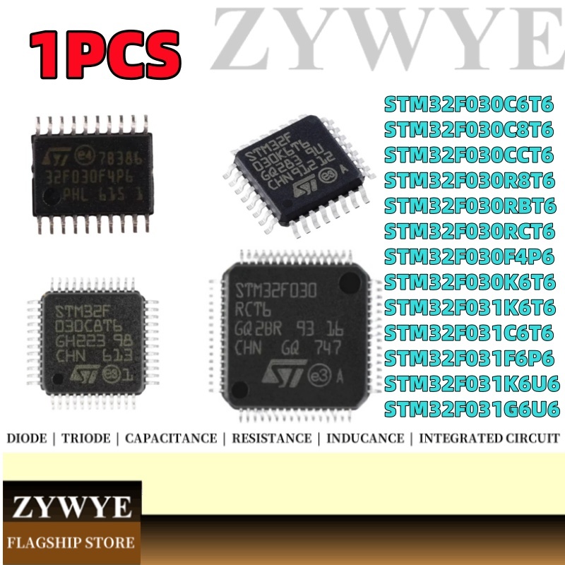 1 Chiếc Thương Hiệu Mới Chính Hãng STM32F030C6T6 STM32F030C8T6 STM32F030CCT6 STM32F031K6T6 ...
