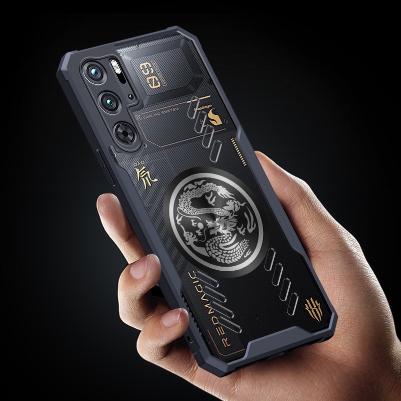 Ốp điện thoại trong suốt làm mát Dragon Totem Graphene cho ZTE Nubia ...