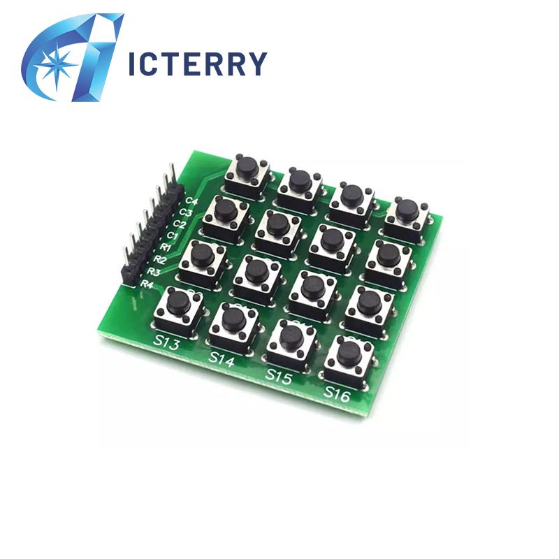 Mô-đun bàn phím bàn phím 4x4 Matrix 16 nút Mcu cho Arduino | Shopee ...