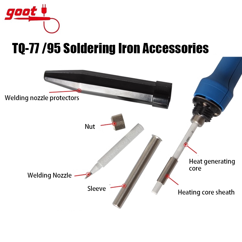 Bộ phận sắt GOOT Nhật Bản cho tay áo sắt tiết kiệm nhiệt TQ-95 TQ-77 ...