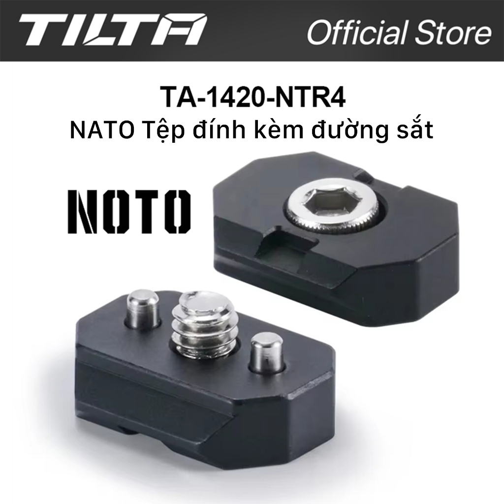 TILTA Phụ kiện chuyển đổi đường ray NATO TA-1420-NTR4 1 / 4 "-20 Vít ...