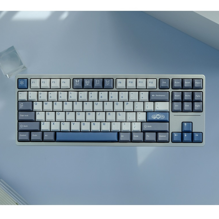 Gmk Vòng Tròn Bắc Cực Keycaps 129 Phím PBT Cherry Profile DYE-SUB Cá ...