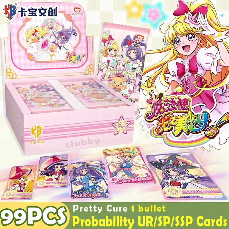 99PCS thẻ Precure loạt thiên thần pretty cure Thẻ flash QR/SP/SSP hiếm ...