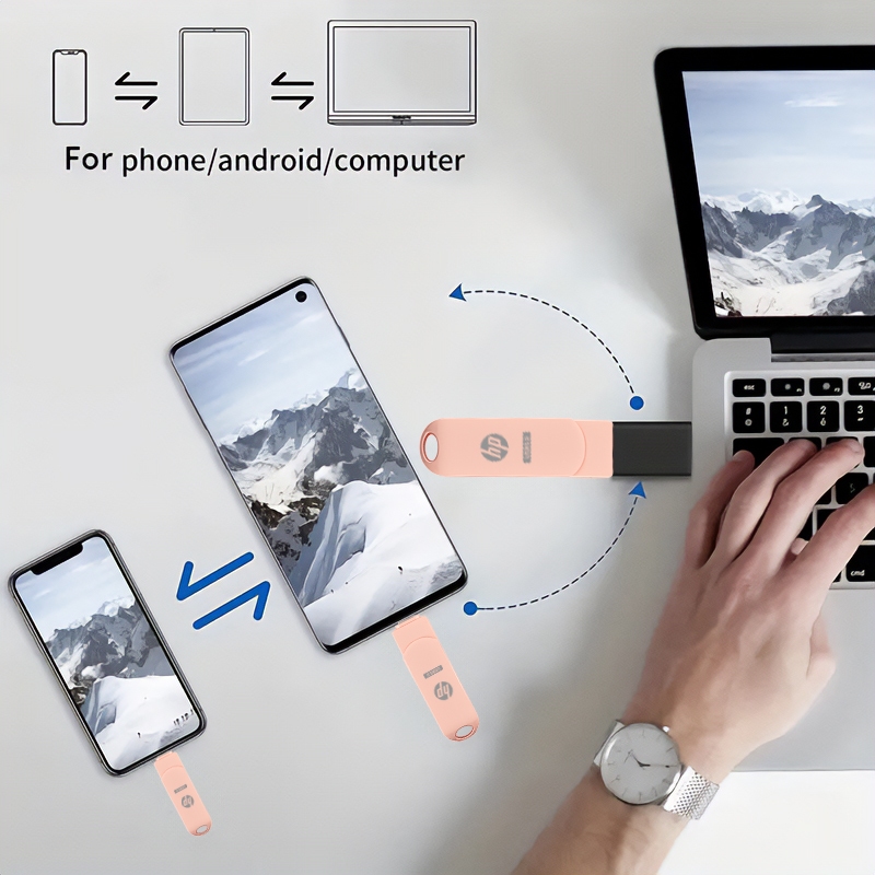 Hp Dual Drive Flash Drive 2TB Thích hợp cho Apple otg USB Thumb Drive ...