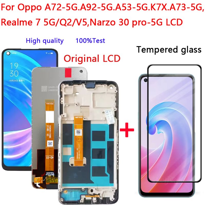 Màn Hình LCD Chính Hãng 6.5 "Cho Oppo A72-5G.A92-5G.A53-5G.K7X.A73-5G ...