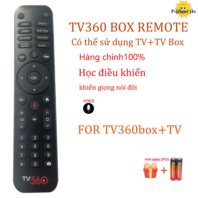 [Nilank] 2025Mẫu mới Chính hãng remote Điều khiển đầu thu Viettel FOR ...