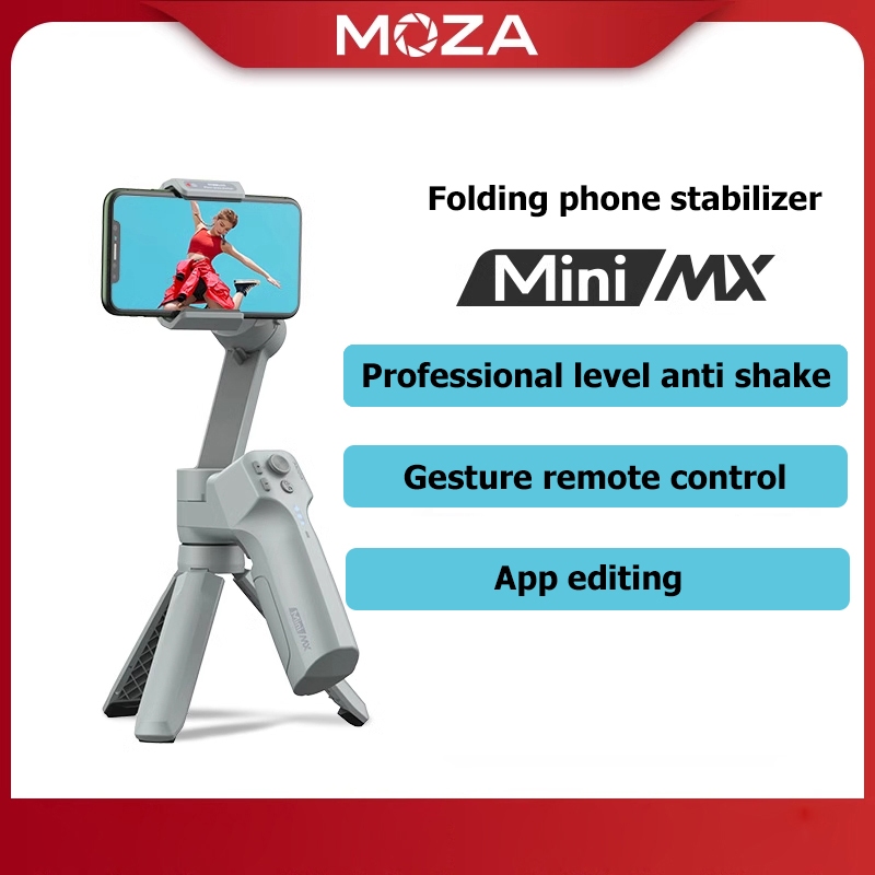 Moza Mini MX Mới Có Thể Gập Lại Cầm Tay 3 Trục Gimbal Ổn Định Mini ...