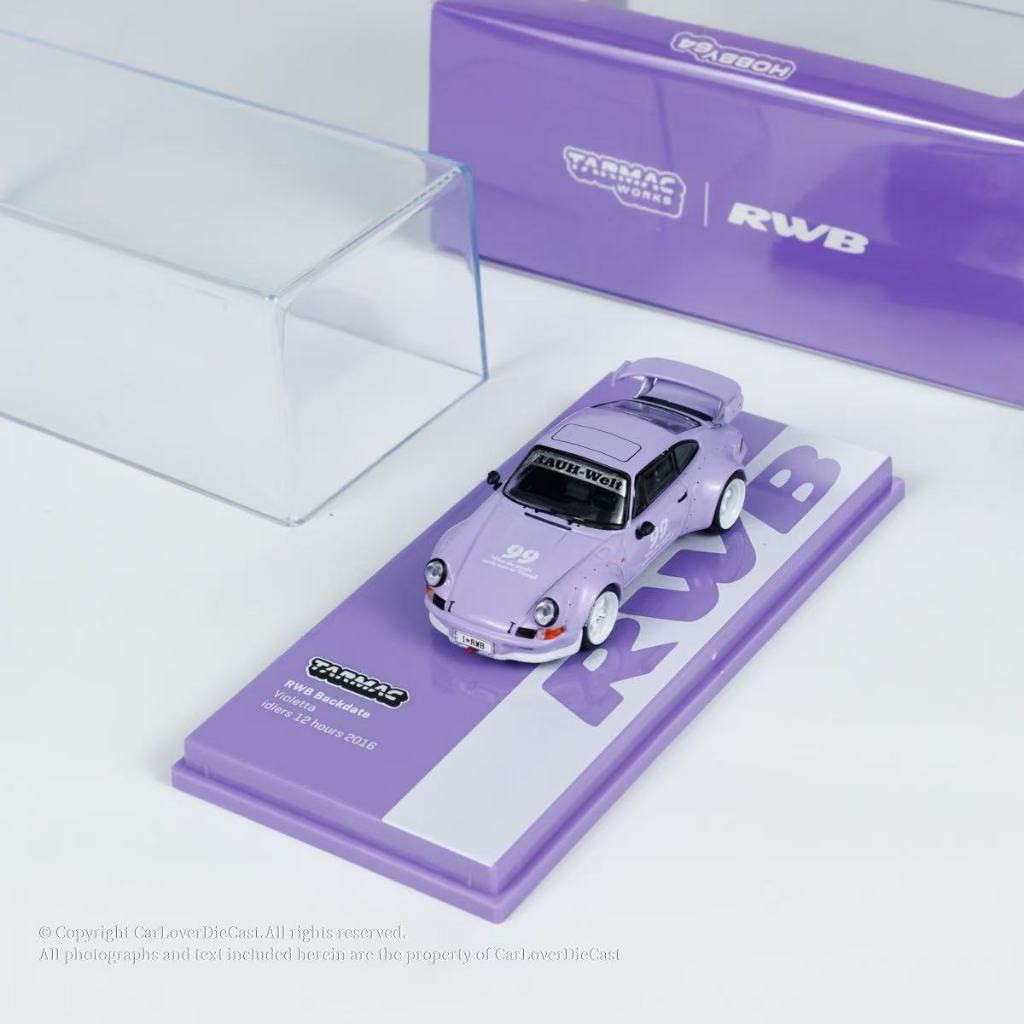 Tarmac Works 1: 64 Xe mô hình Porsche RWB Backdate Violetta idlers 12 ...