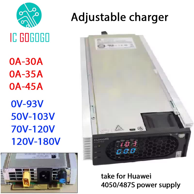 0a - 45A 0V đến 168V Sạc Có Thể Điều Chỉnh Điện Áp 4850 Pin Lithium ion ...